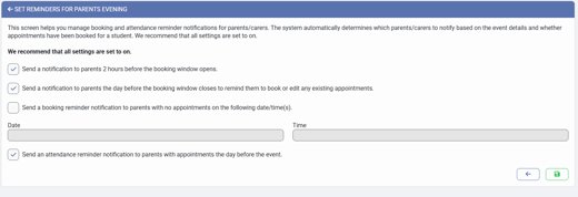 Parent Event Management System