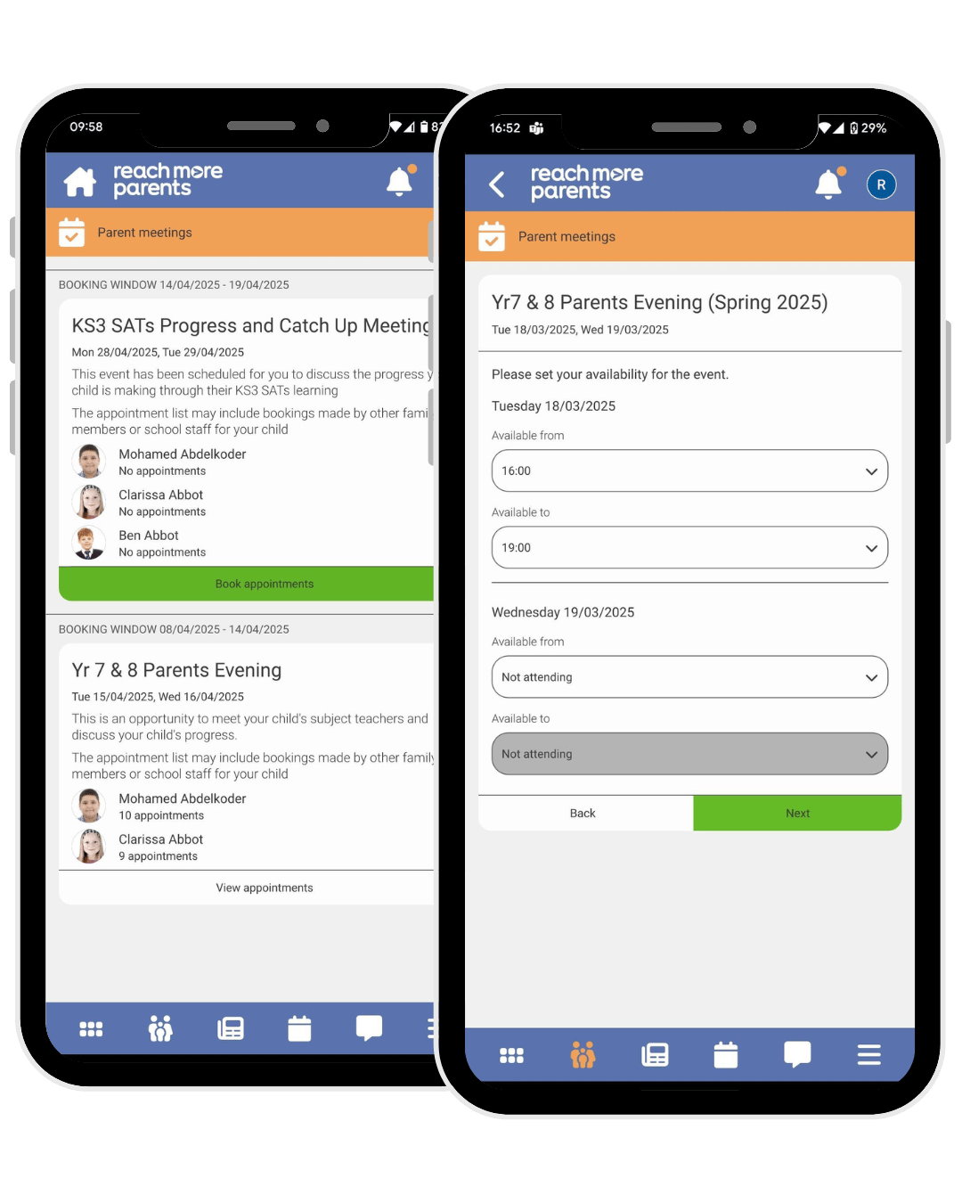 Parent Event Management System