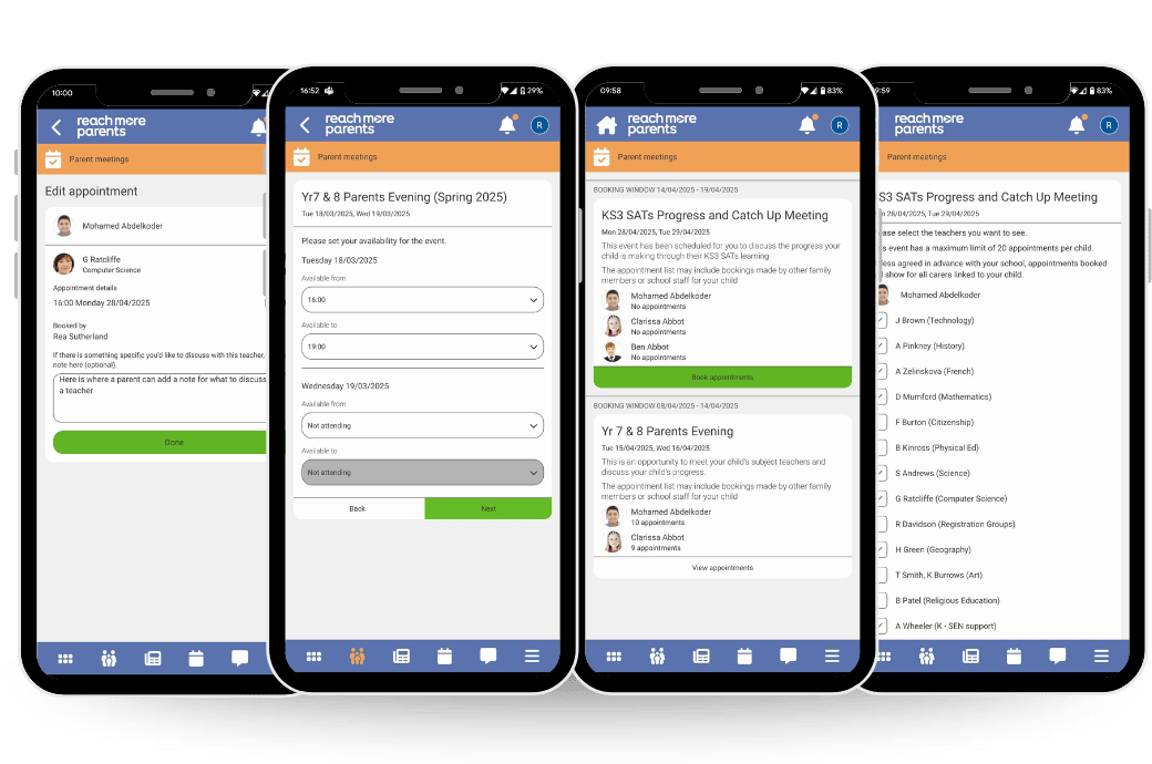 Parent Event Management System